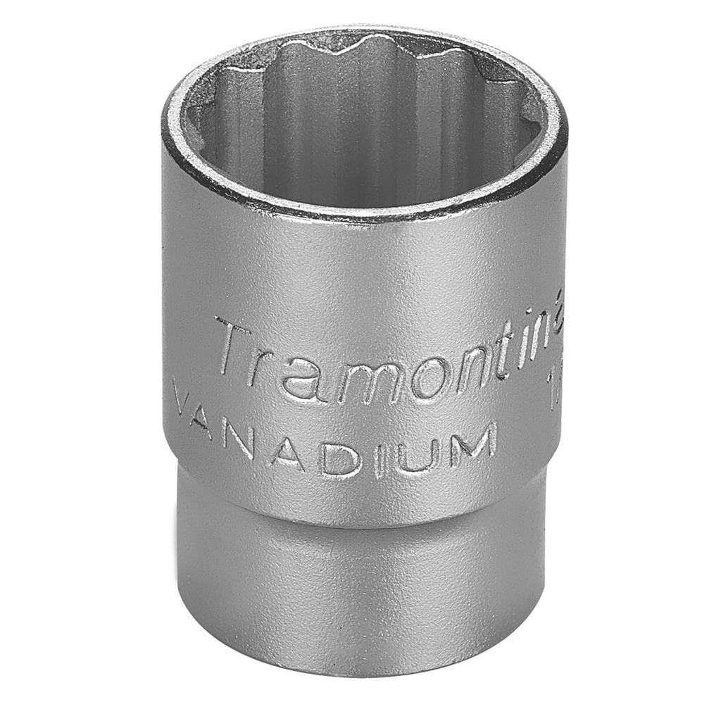 29/32" Chrome Vanadium Steel 12 Point Socket - 1/2" Square Drive ...